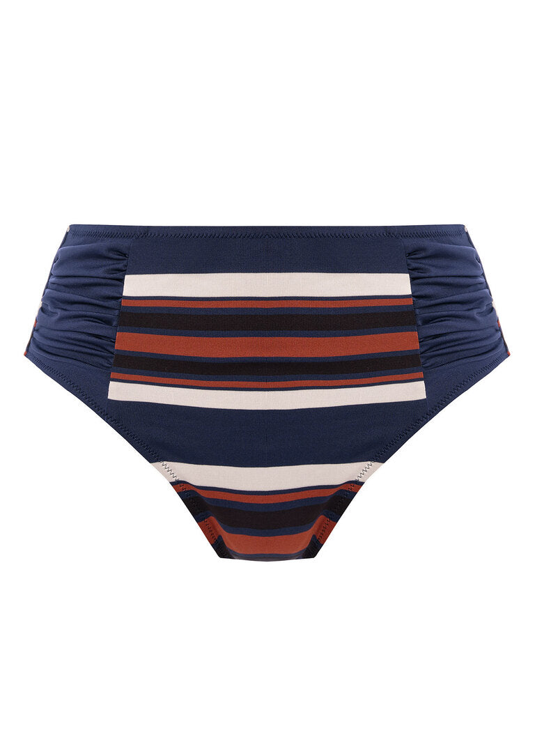 Ocean Cove High Waist Bikini Brief - Deep Sea – Leia Lingerie