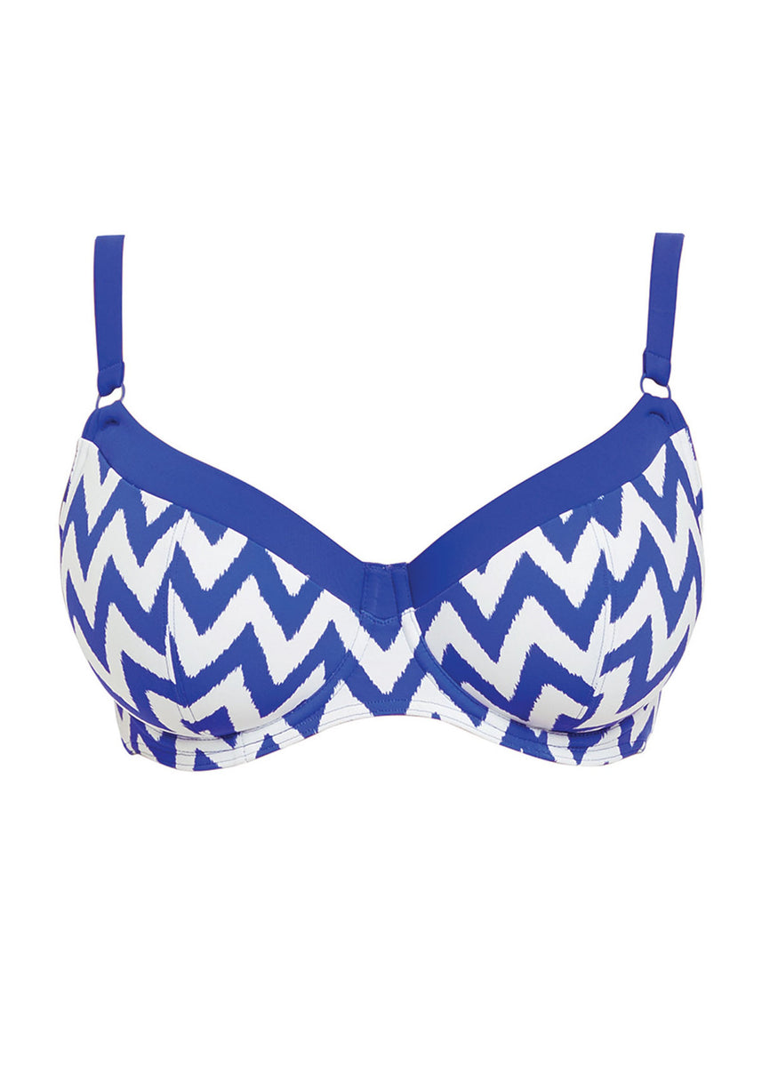 Making Waves Sweetheart Padded Bikini Top - Cobalt – Leia Lingerie