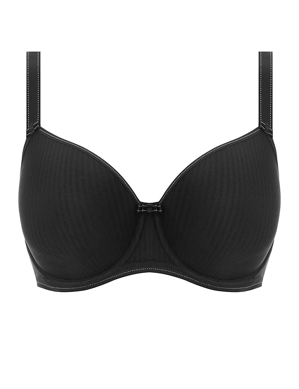 Idol Moulded Balcony Bra - Black - LAST ONE LEFT - 34F!! – Leia Lingerie